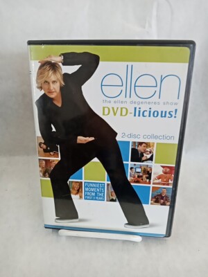The Ellen DeGeneres Show - DVD-Licious DVD 2 disk funniest moments ...