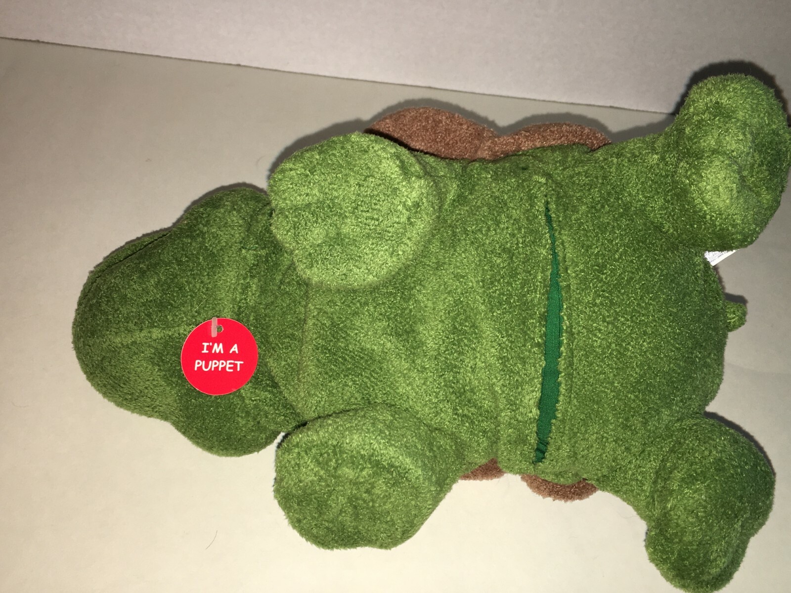 AURORA GREEN AND BROWN PLUSH TURTLE HAND PUPPET | eBay