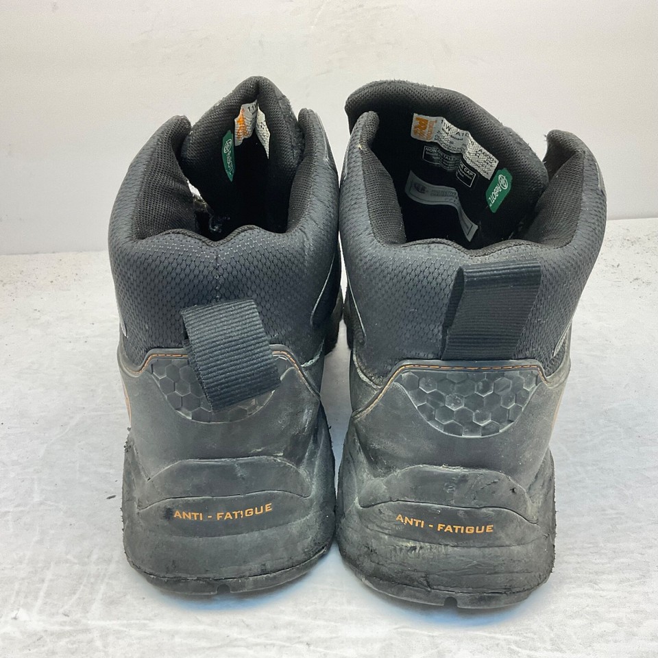 Timberland PRO Men's Mid-Cut Ridgework Comp Toe Work Boots A1OP6 Black ...