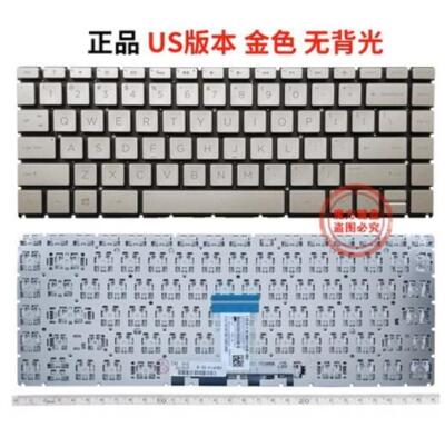 US gloden keyboard For HP 245 G7 246 G7 340 G5 348 G5 TPN-I136 14g-BR ...