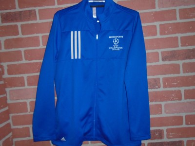 CBS SPORTS UEFA CHAMPIONS LEAGUE ADIDAS MENS FULLZIP LONGSLEEVE TRACK ...