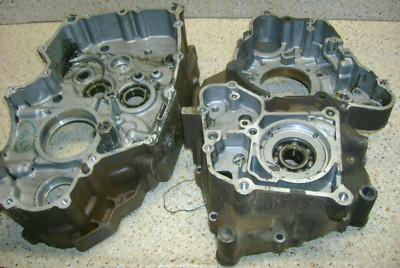 2000 Kawasaki Bayou 220 LF2 ATV Engine Casings Crankcase Crank Case ...