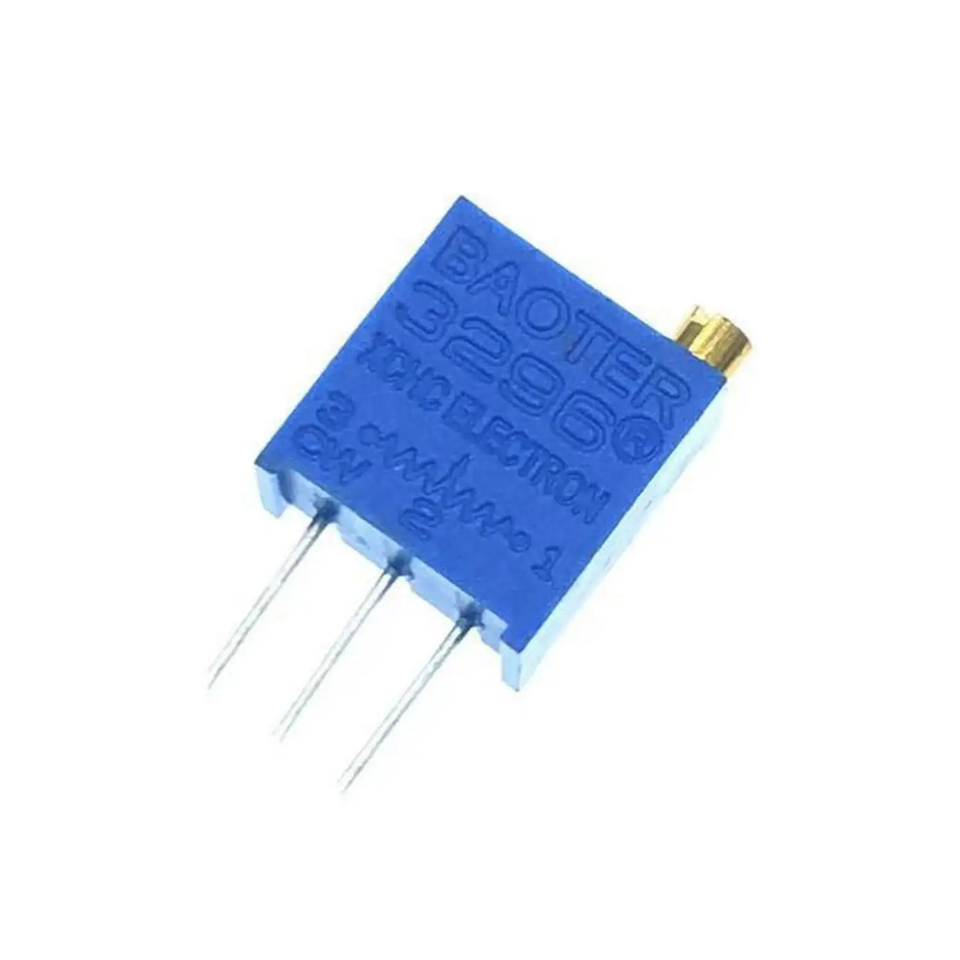 Potentiometers (5) 3296W Trimmer Pot 500 (501) Ohm Top Slot Twenty Five ...