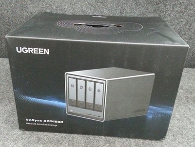 UGREEN NASync DXP4800 Network Attached Storage 32GB Intel N100 UGOS Pro ...