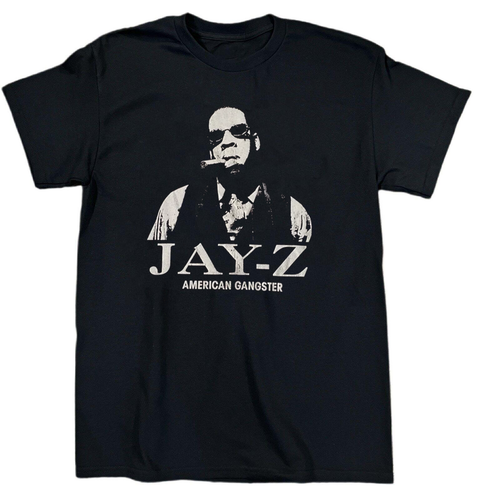 Vtg Jay Z Star Heavy Cotton Black T Shirt S-5XL For Fans BT437 | eBay