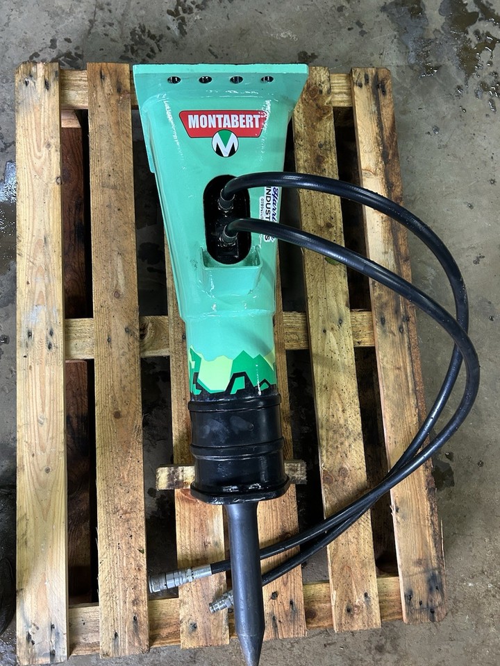 Montabert Sc16 Hydraulic breaker Pecker Mini Digger Excavator 2ton ...