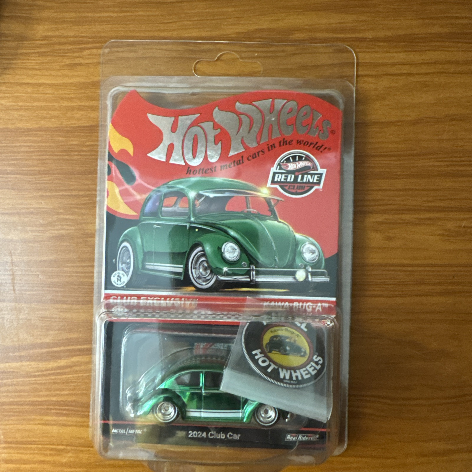 2024 Hot Wheels RLC Membership Car Kawa-Bug-A Green 1949 VW Type 1 ...