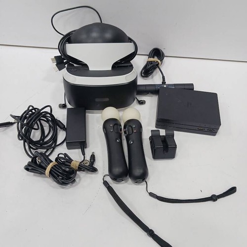 Sony PlayStation VR PS4 Virtual Reality Headset Bundle With Controllers ...