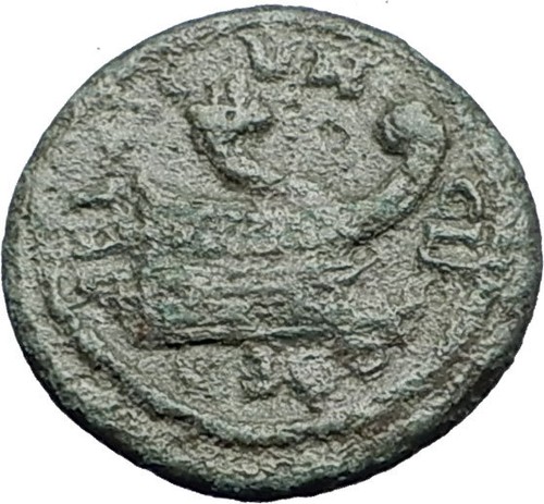 CARACALLA 198AD COELA Thrace Rare Galley Cornucopia Ancient Roman Coin ...