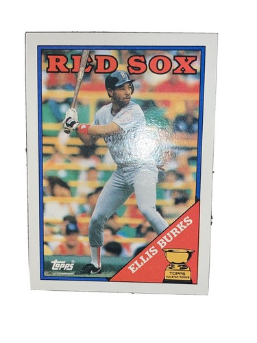 Red Sox Ellis Burks Allstar Rookie Topps MLB #269 | eBay