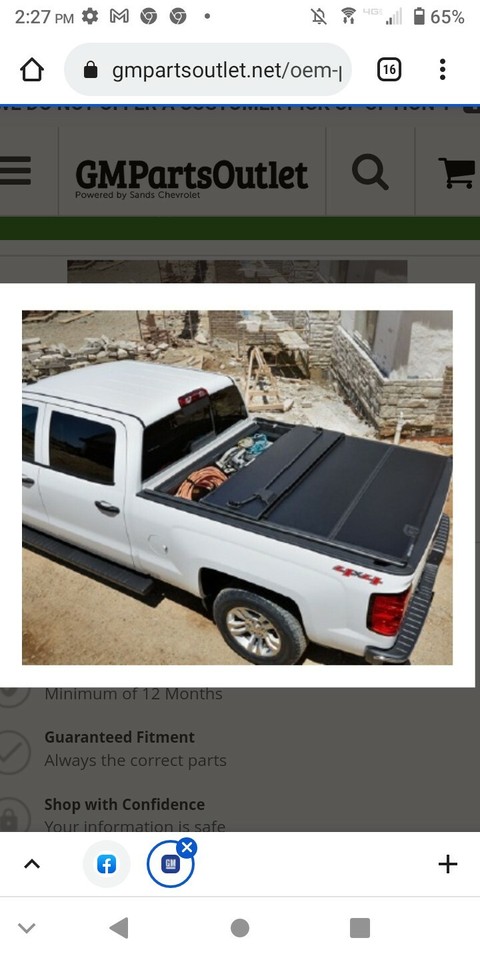 G4 Elite by Fold-a-Cover Quad Hard Tonneau Cover (Personal Caddy Cargo ...