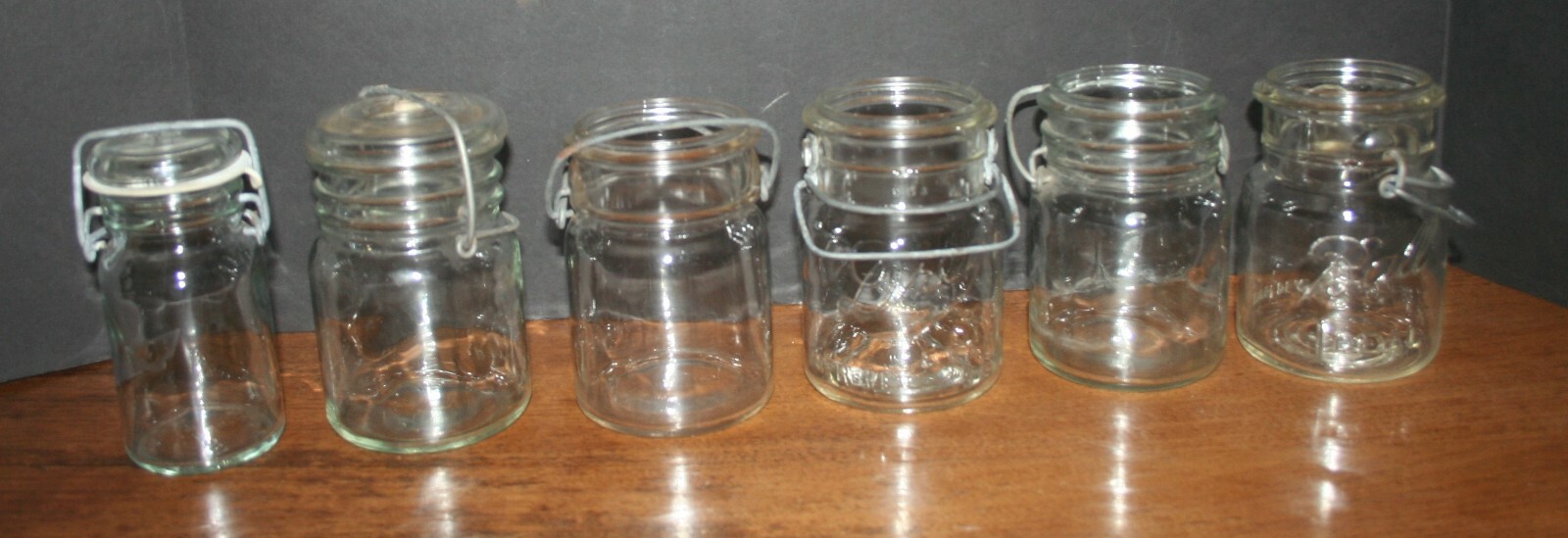 VTG Pint Glass Mason Jars WHEATON BALL LOT of 6* 1/2 Pint | eBay