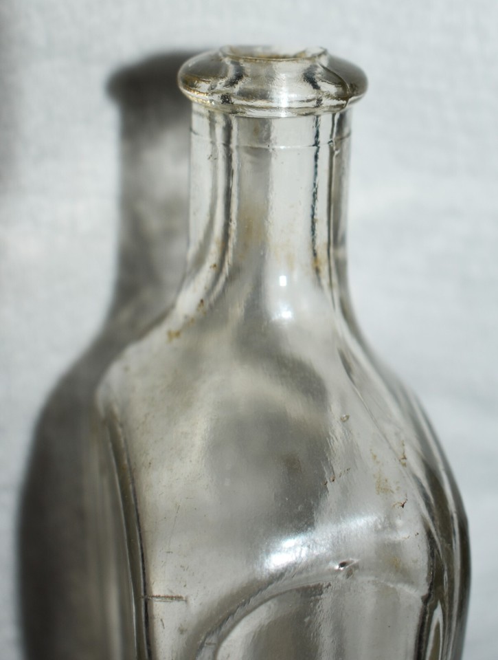 Antique Fox & Fultz Glass Tonic Bottle Fl. Oz 3 Rare Design 320 | eBay