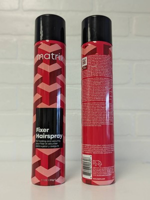 Matrix Style Link Style Fixer Flexible Finishing Hair Spray - 11.1 oz ...