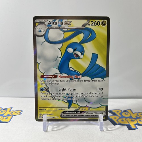 Altaria ex 232/182 Paradox Rift Full Art Ultra Rare Holo Pokemon TCG ...