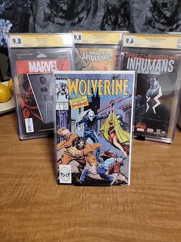 Wolverine #4 (Marvel 1989) 1st app Bloodscream aka Bloodsport ...