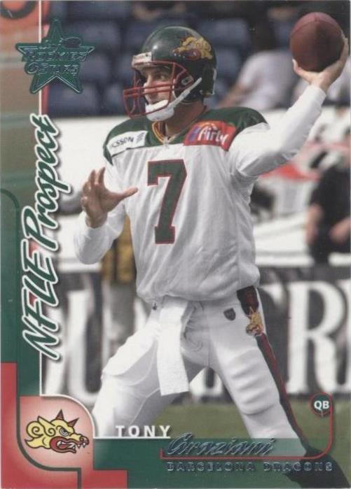 2000 Leaf Rookies & Stars - NFLE Prospect Tony Graziani #270 /3000 for ...