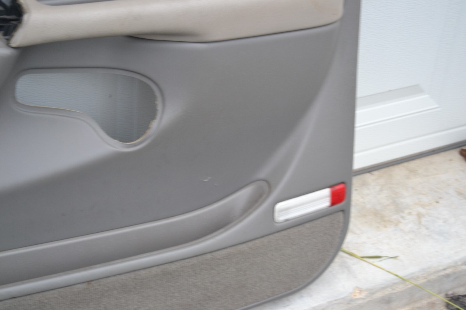99-02 GMT 800 - Interior Door Trim Panels Set Gray & Tan Two Tone Power ...