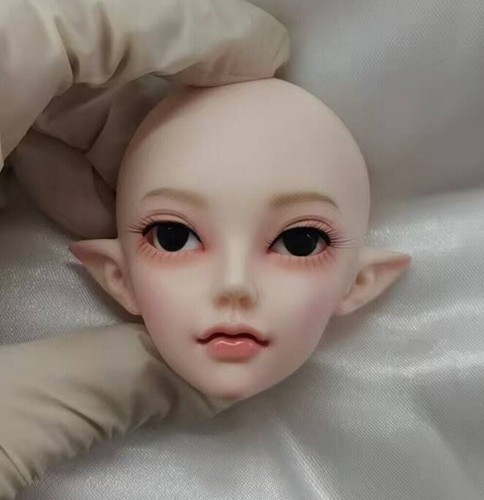 1/4 BJD Doll SD Siean elf Only Head Normal Skin-Free Face Make UP+Free ...