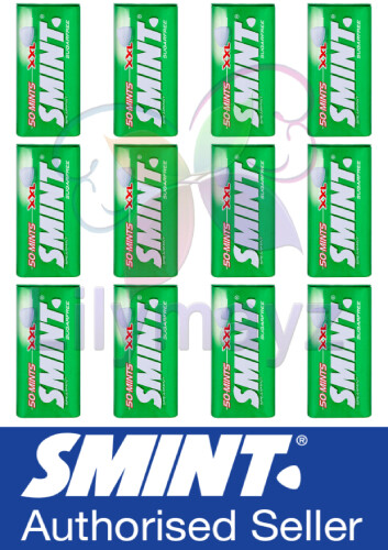 SMINT XXL Spearmint Sugar Free Mints Tins-12 Packs-Royal Mail 1st class ...