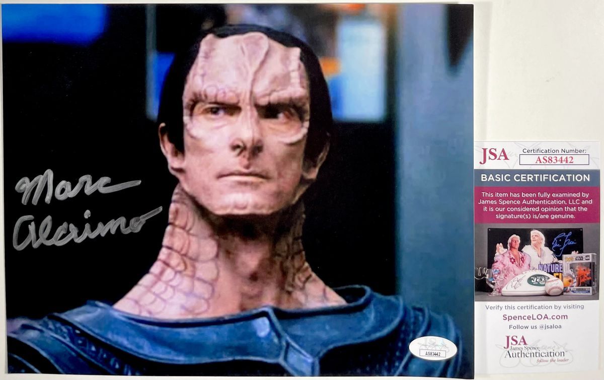 Marc Alaimo Signed Star Trek: Deep Space Nine 8x10 Photo A Autograph ...