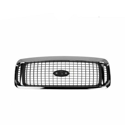 Grille Assembly Chrome & Gray For 2000-2004 Ford Excursion Sport ...