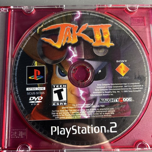 Jak II (Sony Playstation 2 PS2) Game Disc Only - Tested Working | eBay