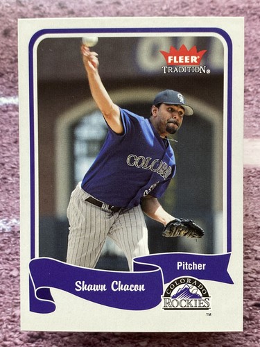 2004 Fleer Tradition Shawn Chacon #219 Colorado Rockies | eBay