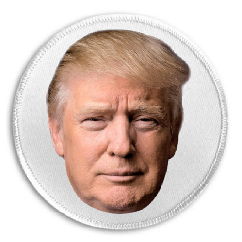 Donald Trump Face - 3" Sew/Iron On Patch Republican Conservative MAGA ...