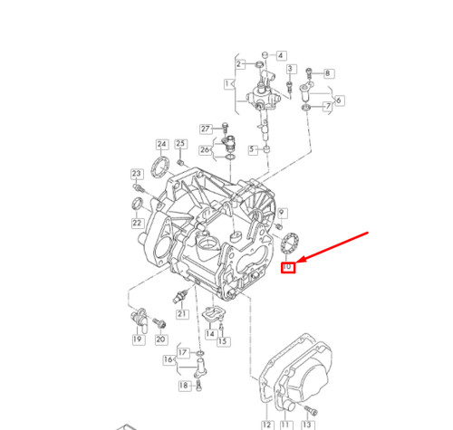 NEW VW UP TRANSMISSION SHAFT OIL SEAL 0CF409189C ORIGINAL | eBay