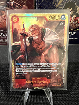 Silvers Rayleigh OP08-118 Two Legends Foil *ENGLISH* | eBay