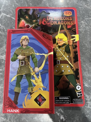 Dungeons & Dragons Cartoon Hank the Ranger Action Figure, 6-Inch Scale ...