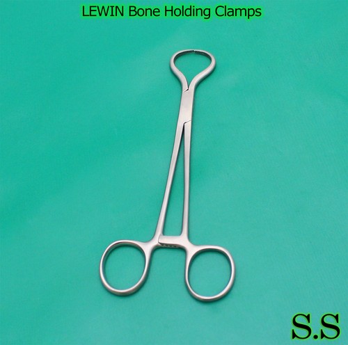 LEWIN BONE HOLDING FORCEPS 7" SERRATED ORTHOPEDIC CLAMP | eBay