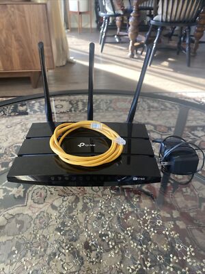 TP-Link Archer A7 AC1750 Wireless Dual-Band Gigabit Router - Black ...