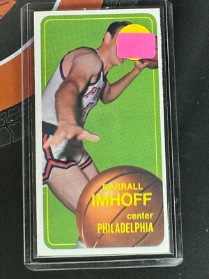 1970-71 Topps #57 Darrall Imhoff Philadelphia 76ers Basketball Cards | eBay