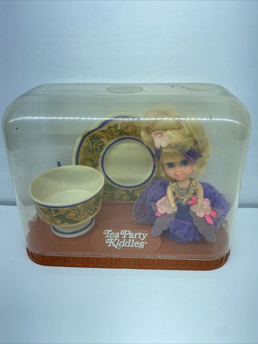 Vintage Mattel Liddle Kiddles Tea Party Lady Lavender Complete Set | eBay