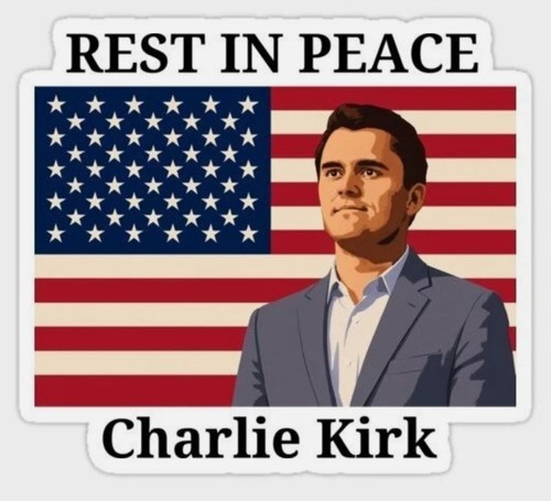 Charlie Kirk - 2" Vinyl Sticker ~ Rest In Peace | eBay