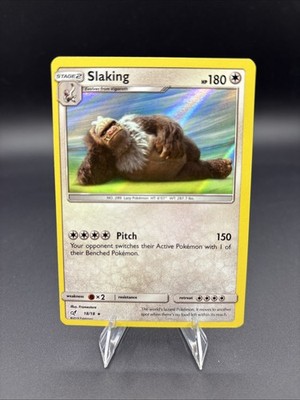 Slaking 18/18 Detective Pikachu Holo | eBay