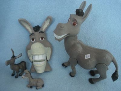 lot SHREK n°82 : 4 figurines ANE donkey | eBay