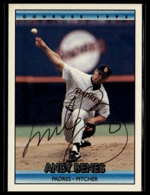 1992 Donruss #524 Andy Benes Autographed | eBay