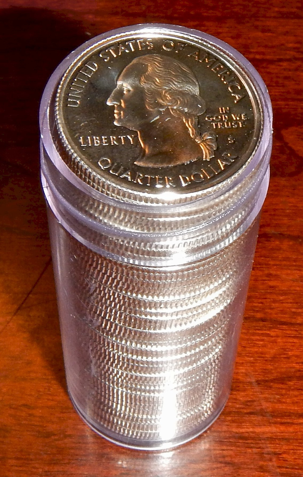 COMPLETE ROLL OF 40 SILVER WASHINGTON "STATEHOOD" QUARTERS - TUBED ...