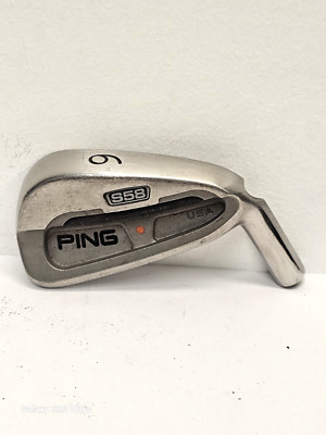 PING S58 6 Iron Orange Dot Right Handed (Head Only) | eBay