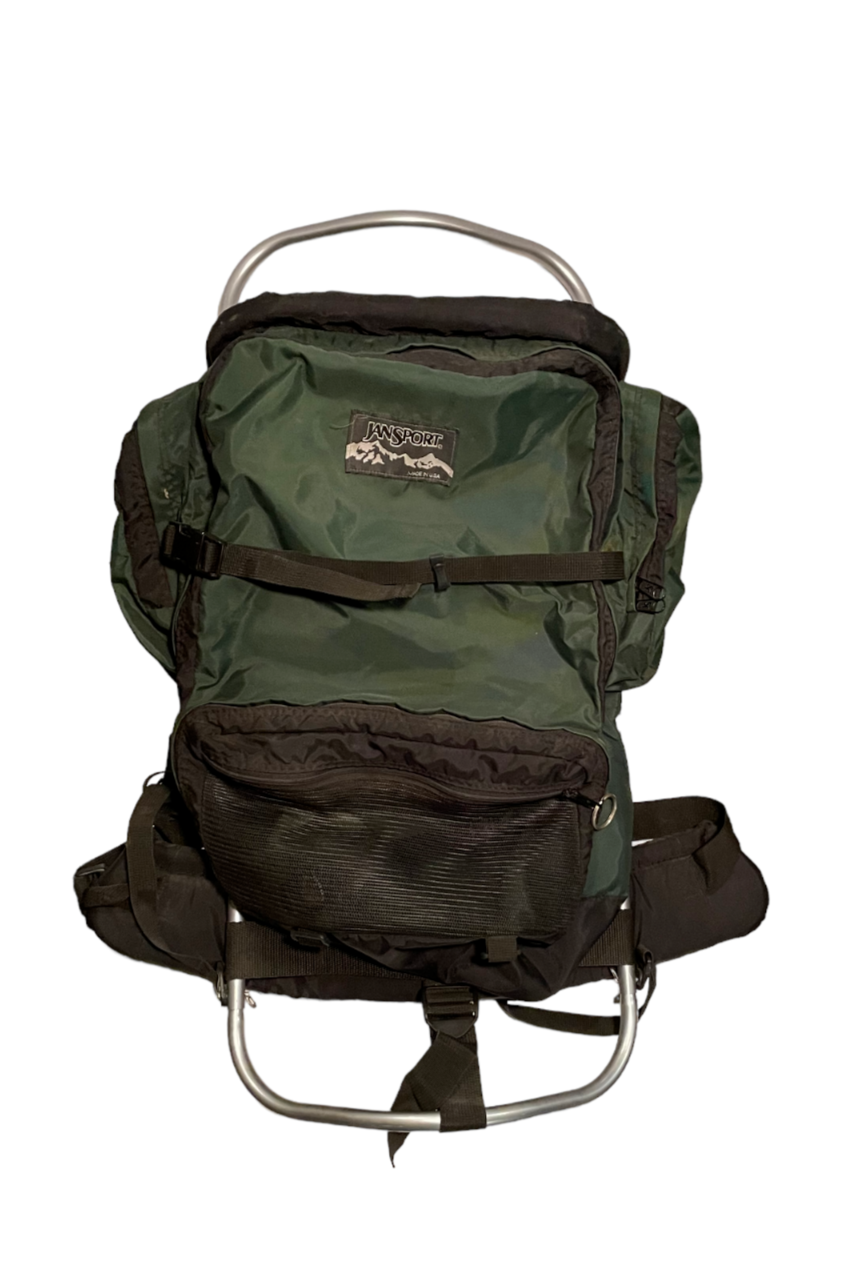 Jansport External Frame Hiking/Camping Backpack READ CONDITION ...