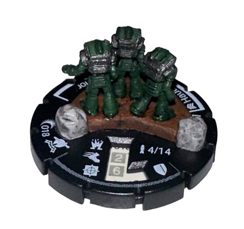 HeroClix WizKids Mini Figure MechWarrior Strikezoneonline HAUBERK ...