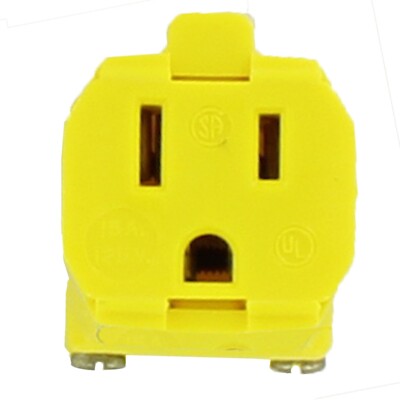 Hubbell Valise® 5969VY Straight Blade Female Connector 15A-125V ...