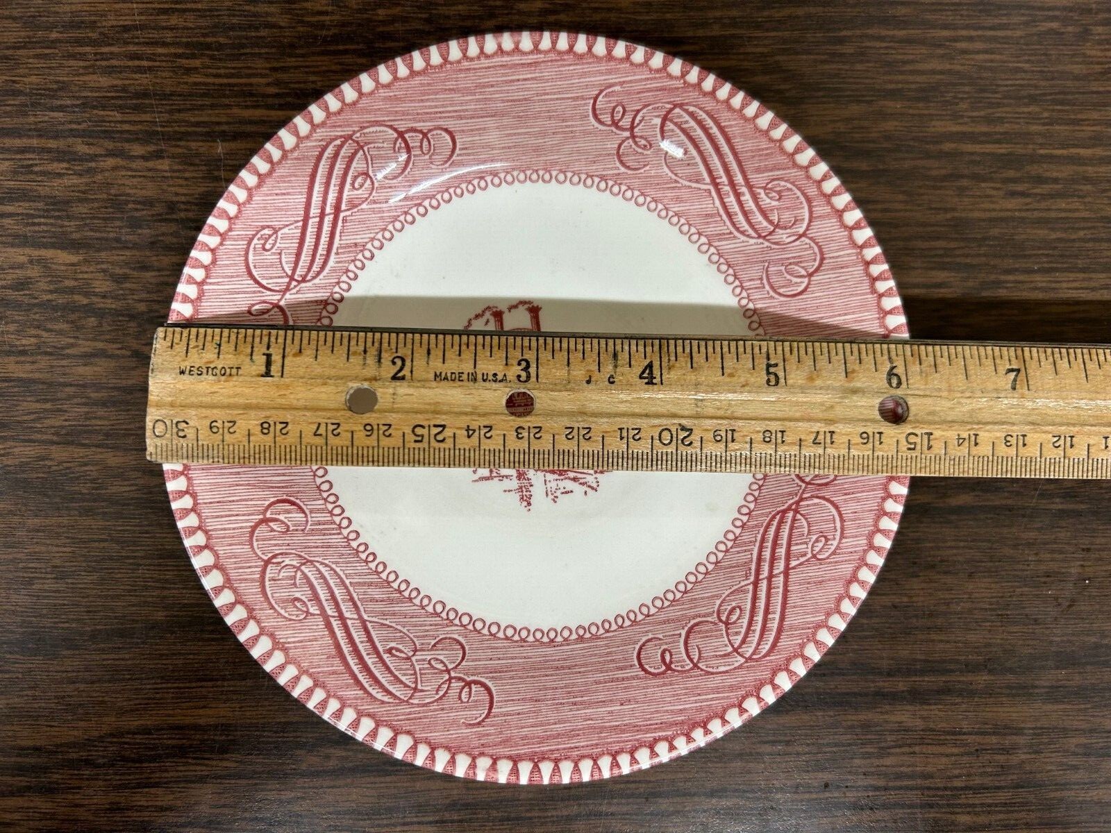 Currier & Ives Royal Ironstone Dinnerware--Red/Pink | eBay