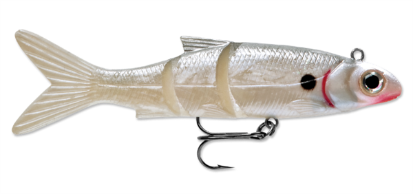 Storm Soft Plastic Fishing Bait Lkm04prl Live Kickin' Minnow 4 Oz Pearl ...