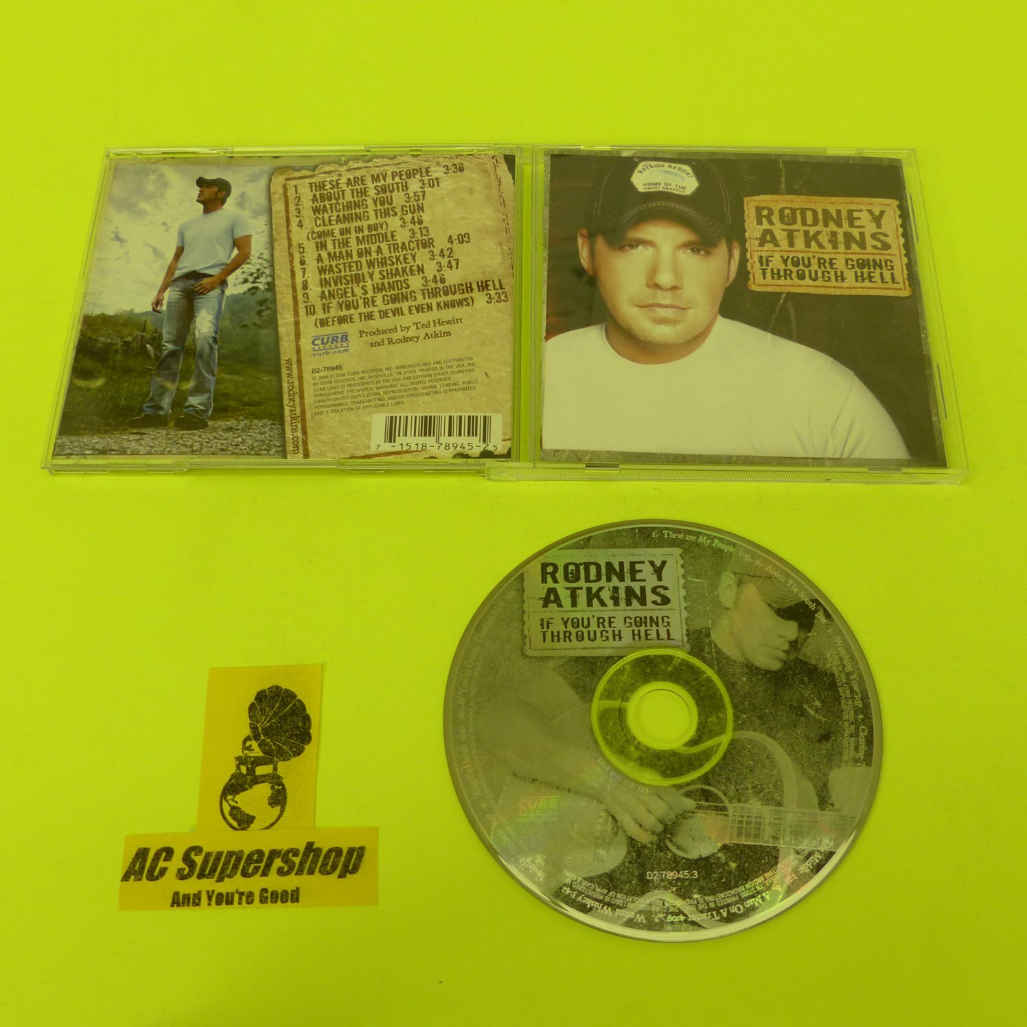 Rodney Atkins If You're Going Through Hell- CD Compact Disc | eBay