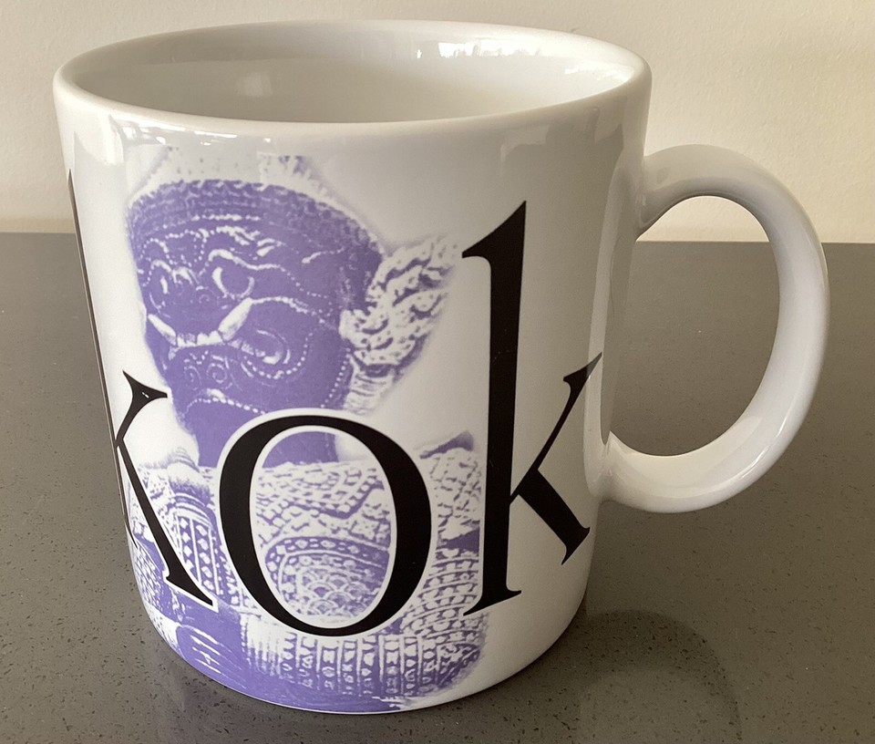 Starbucks City Mug Collector Series Bangkok Designed by Jan Belson 2001 ...