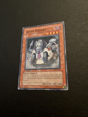 Yugioh! Giant Kozaky - CRV-EN022 - Common - 1st Edition Near Mint ...